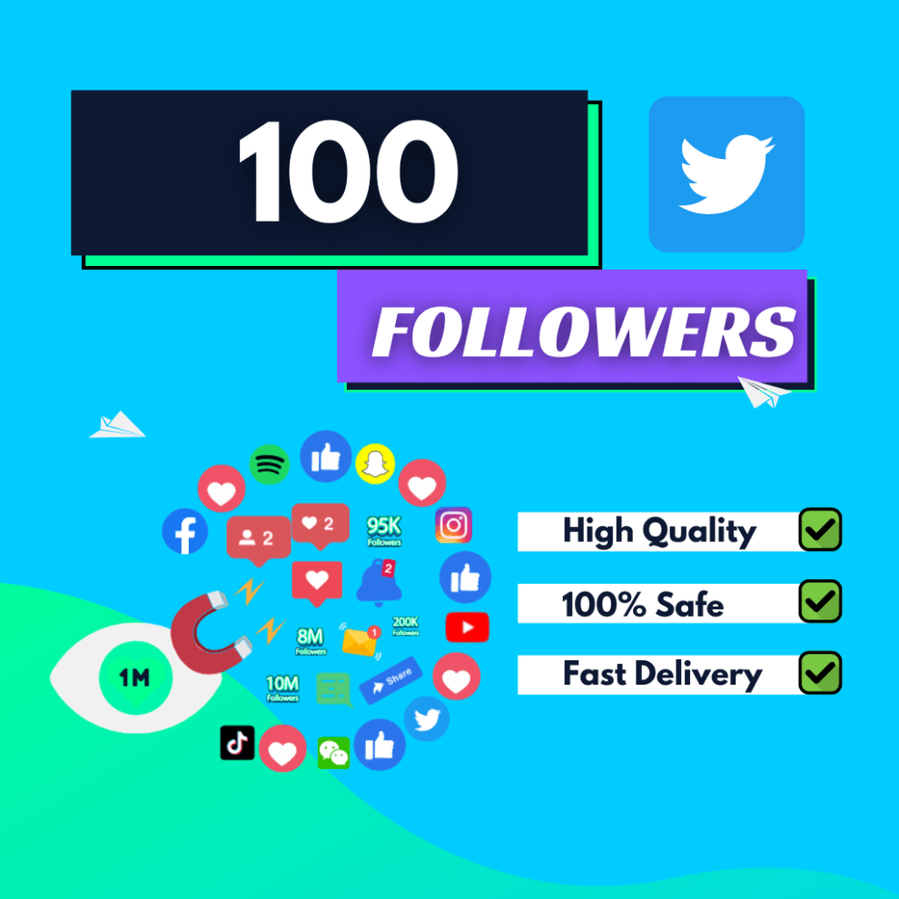 Buy Twitter Followers $2 per 1000 Twitter Followers